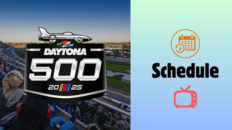 2025 Daytona 500 Schedule: Full Week, Start Time, TV Channels & Live ...